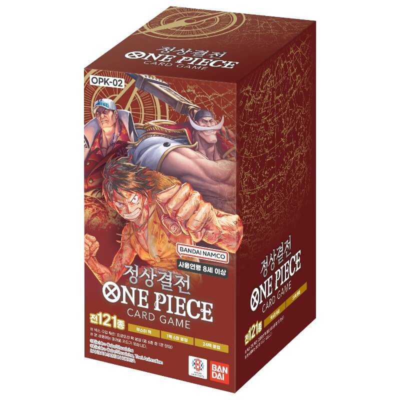 Paramount War OP-02 Box Coreano - One Piece Card Game Bandai – GiaxStore